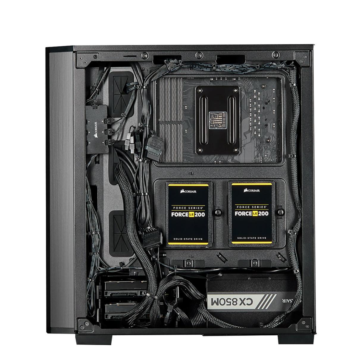 CORSAIR Carbide 175R RGB TG Black CORSAIR